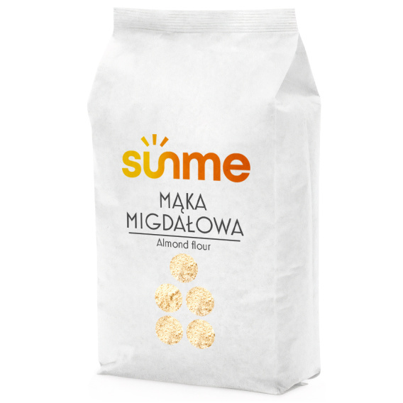 Sunme Mąka Migdałowa 5 kg zdrowa mąka do wypieków > sklep sunme.pl